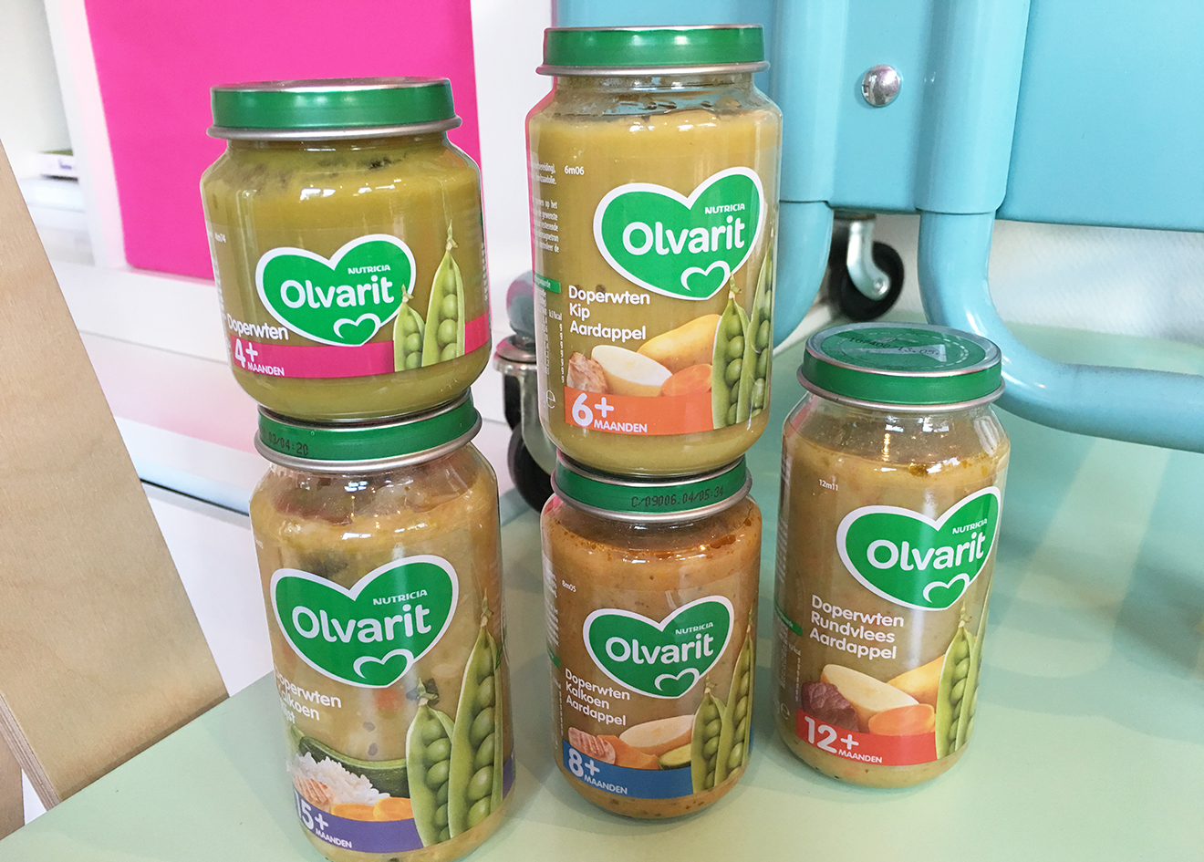 Olvarit 8 Maanden Potjes - Zwangerschap en geboorte